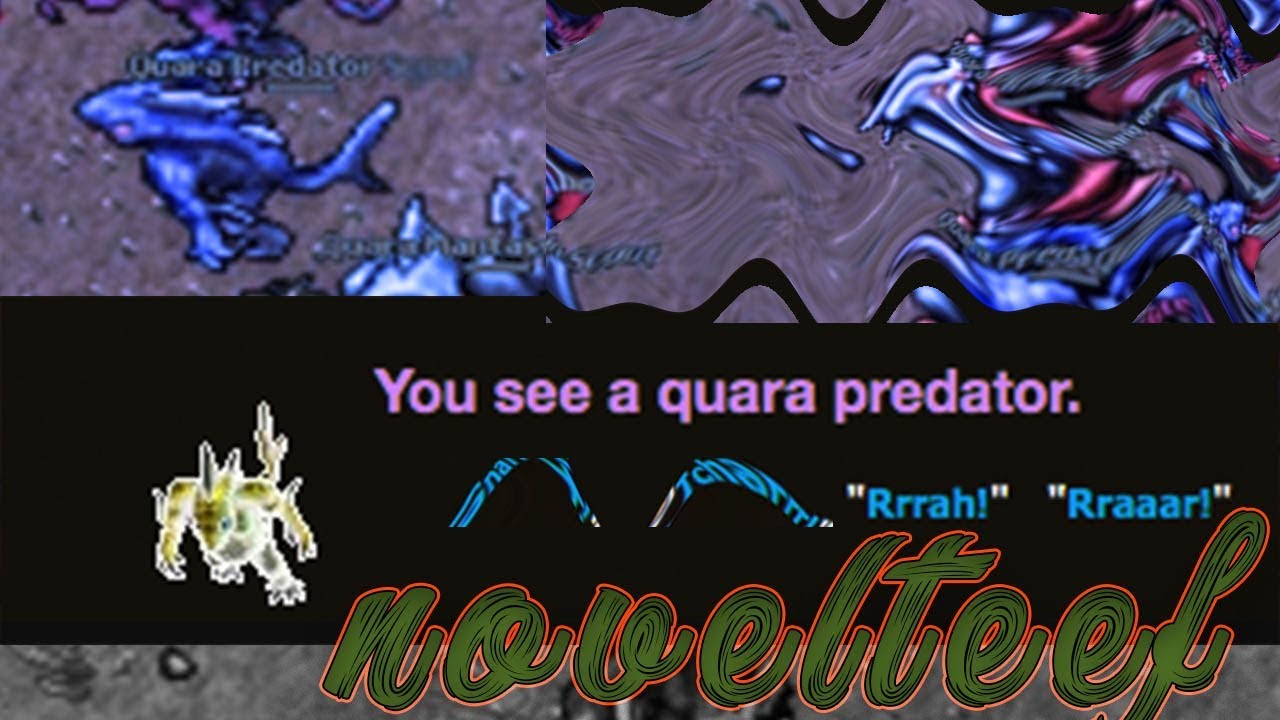 Novelteef Plays Tibia - Underwater Quara [ENG] Commentary - YouTube