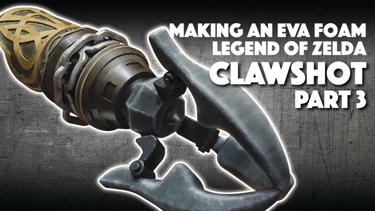 Making An EVA Foam Clawshot Part 3 - YouTube