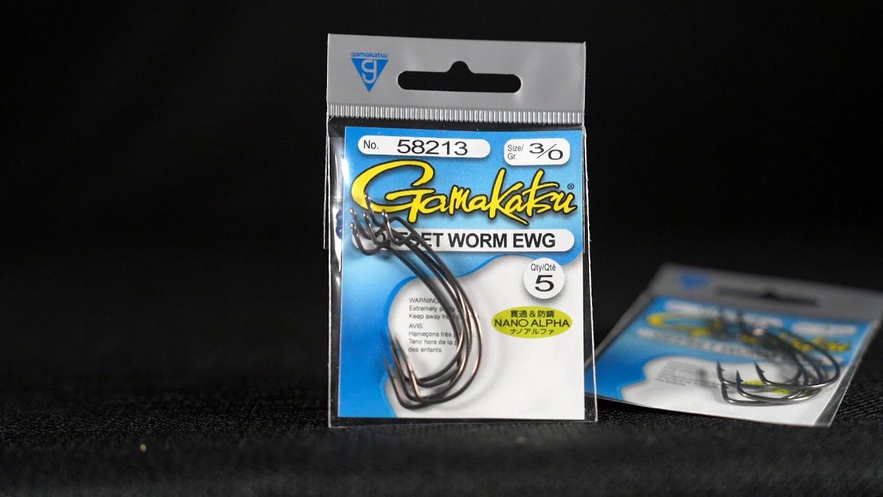 The Benefits of Using the New Gamakatsu Nano Alpha Hooks - YouTube