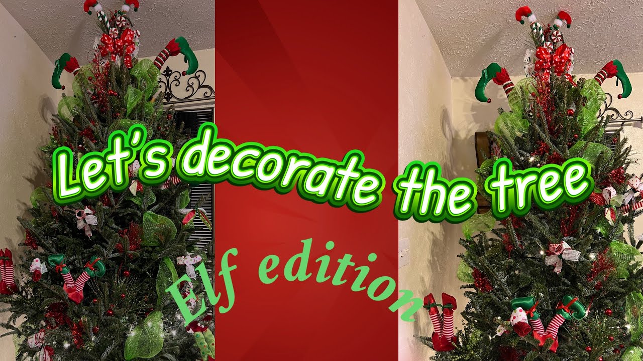 Lets decorate this real Christmas tree | 12 days til Christmas. - YouTube