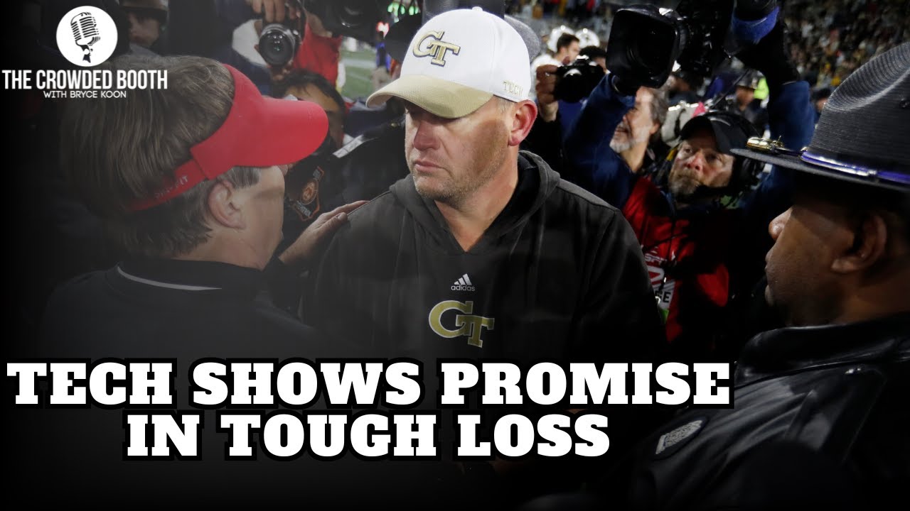 RECAP: Georgia Tech falls short against top-ranked Georgia - YouTube