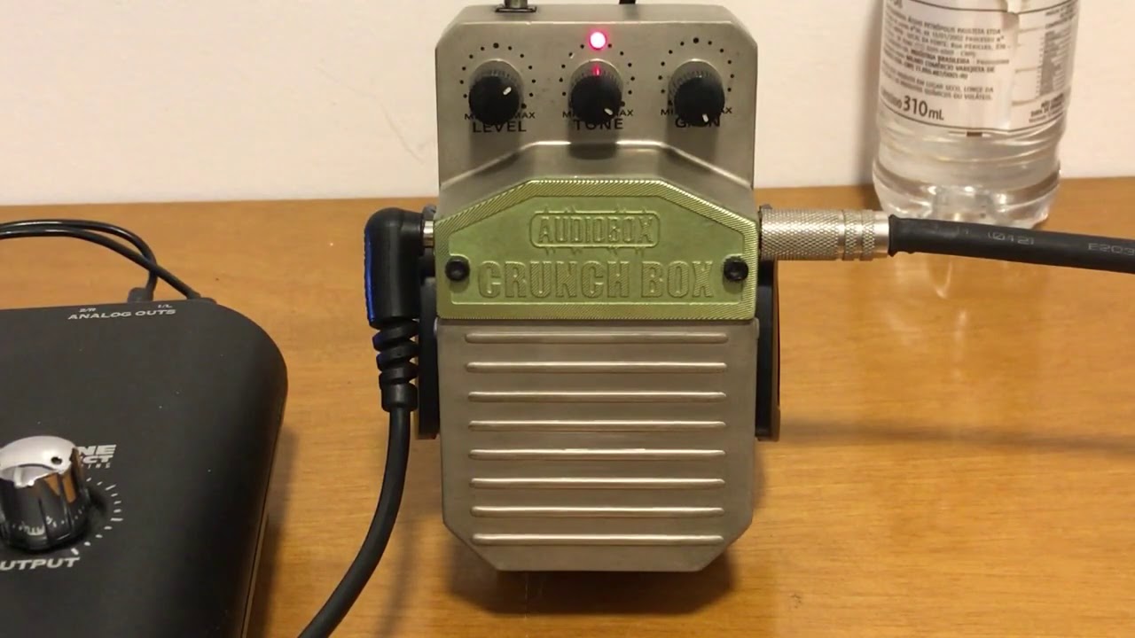 Review do Audiobox Crunch box Overdrive - um dos overdrives mais legais ...