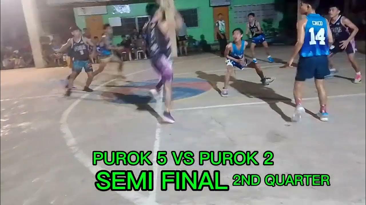 purok 5 vs purok 2 full high light semi final December 6,2024 #veynzvlogger - YouTube