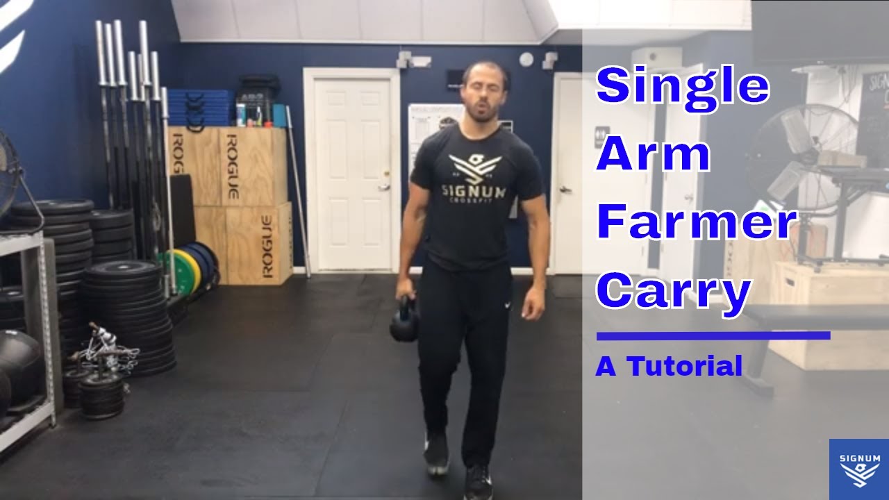 The Single Arm Farmers Carry | A Tutorial - YouTube