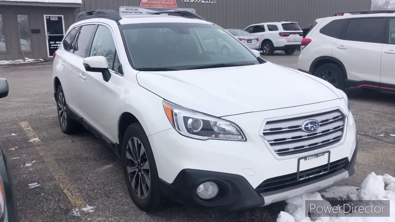 2017 Subaru Outback Limited! - YouTube