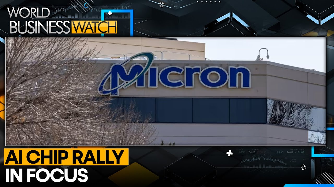 Micron Shares Soar on Strong Outlook | World Business Watch | WION News - YouTube