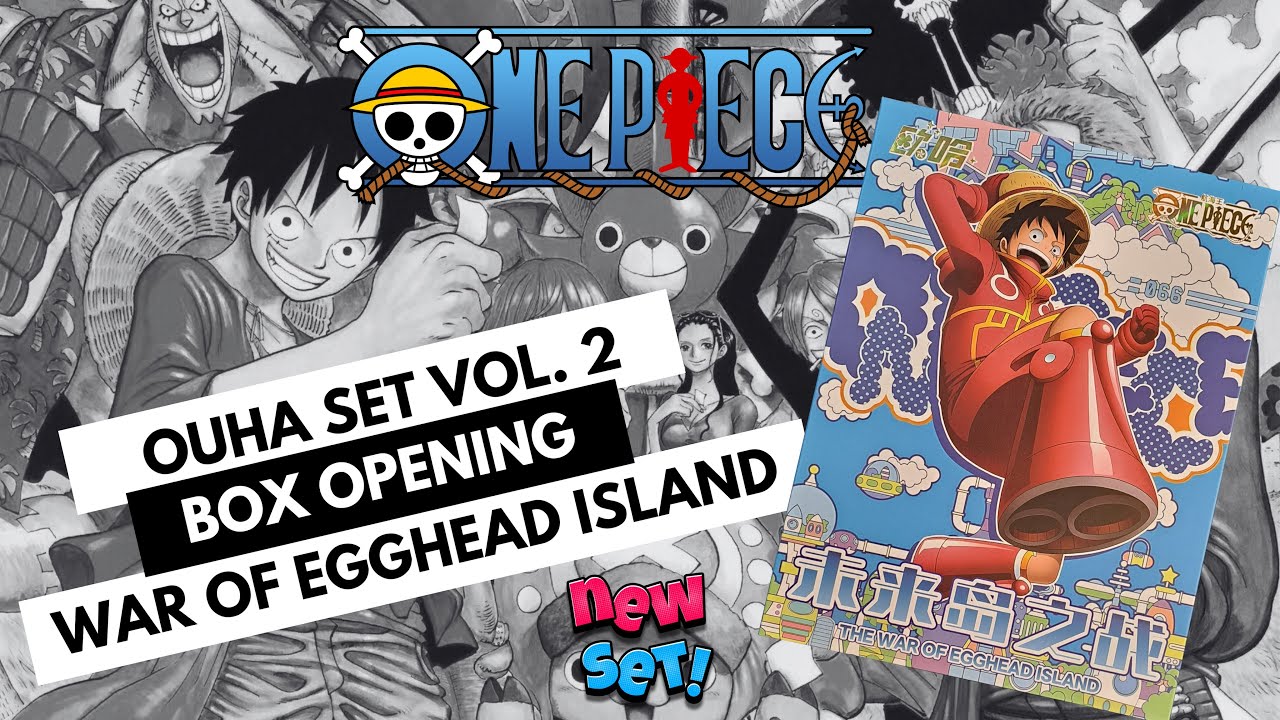 ONE PIECE cards - Ouha vol. 2 The War of Egghead Island - brand new set ...