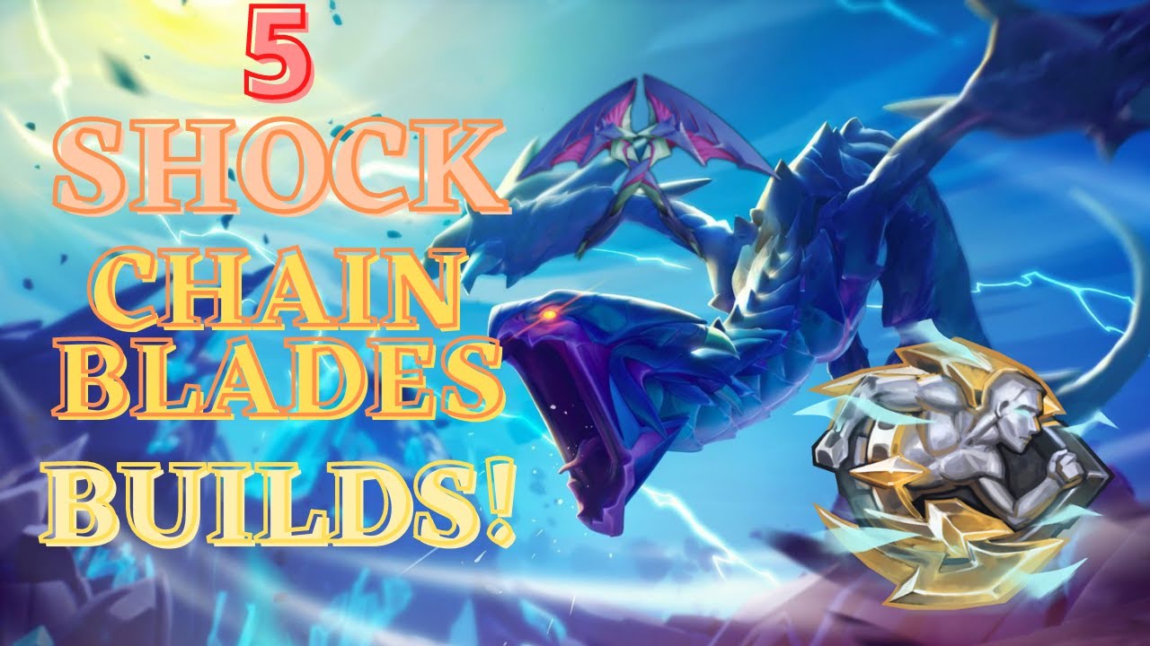 5 SHOCK Chain Blades Builds! STUNLOCKING! Behemoths - Dauntless Builds ...