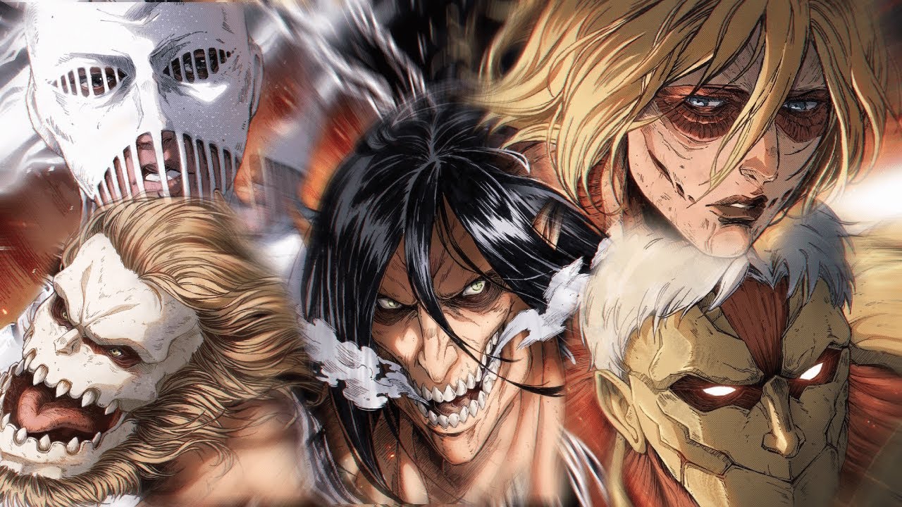 LES 9 TITANS PRIMORDIAUX ! QUI EST LE PLUS PUISSANT ? L'ATTAQUE DES ...