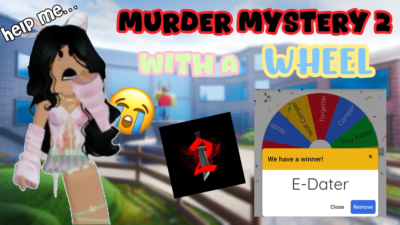 Playing MM2 using a wheel 😱 - YouTube