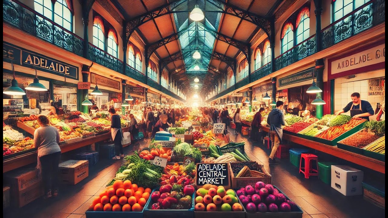 Adelaide Central Market South Australia @AroundAustralia - YouTube