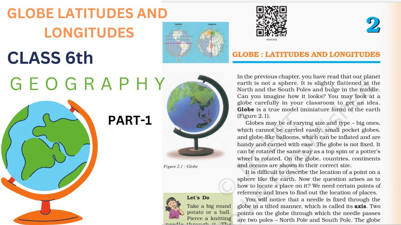 Globe Latitudes And Longitudes Class 6th Geography NCERT Geography globe-latitudes-and-longitudes-class-6th-geography-ncert-geography