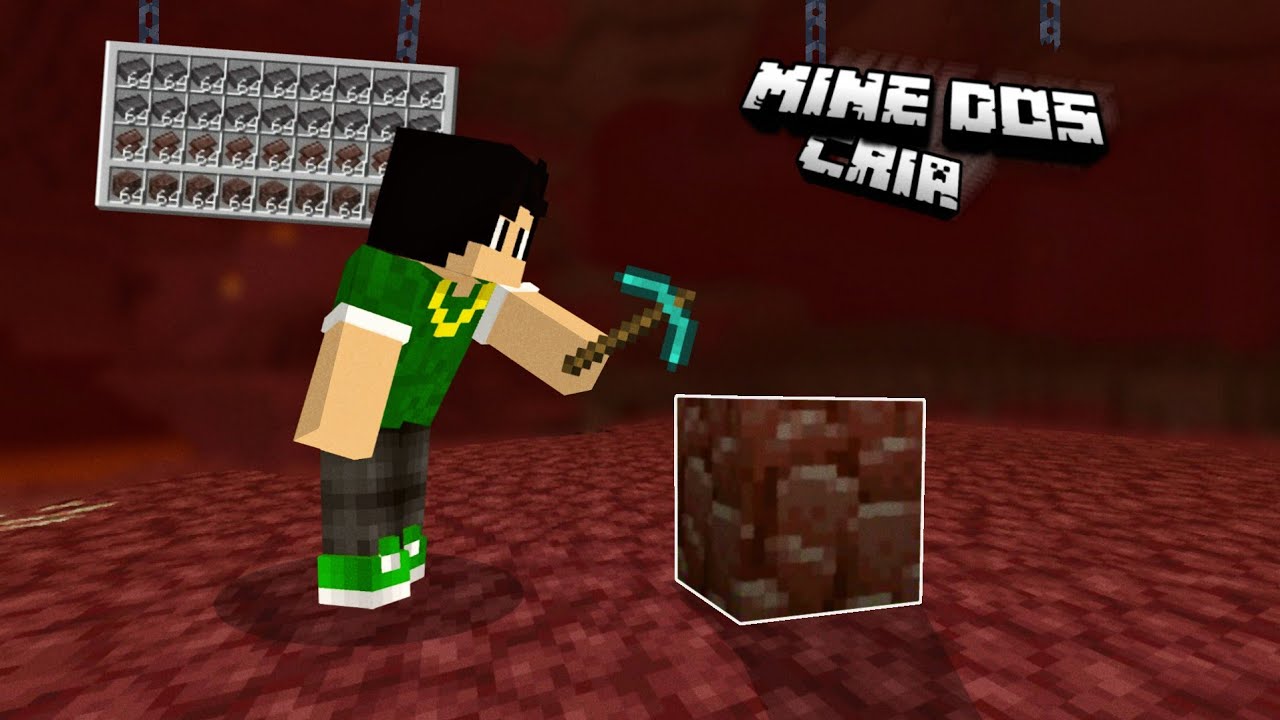 A Melhor Maneira de Achar Netherite!! - Mine dos Cria #15 - YouTube