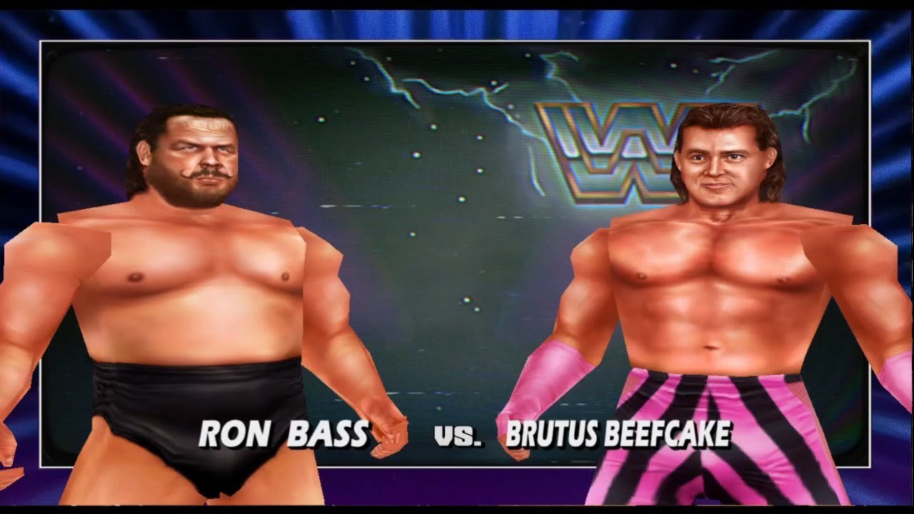 Ron Bass vs. Brutus Beefcake | Superstars of Wrestling | WWF Legends ...