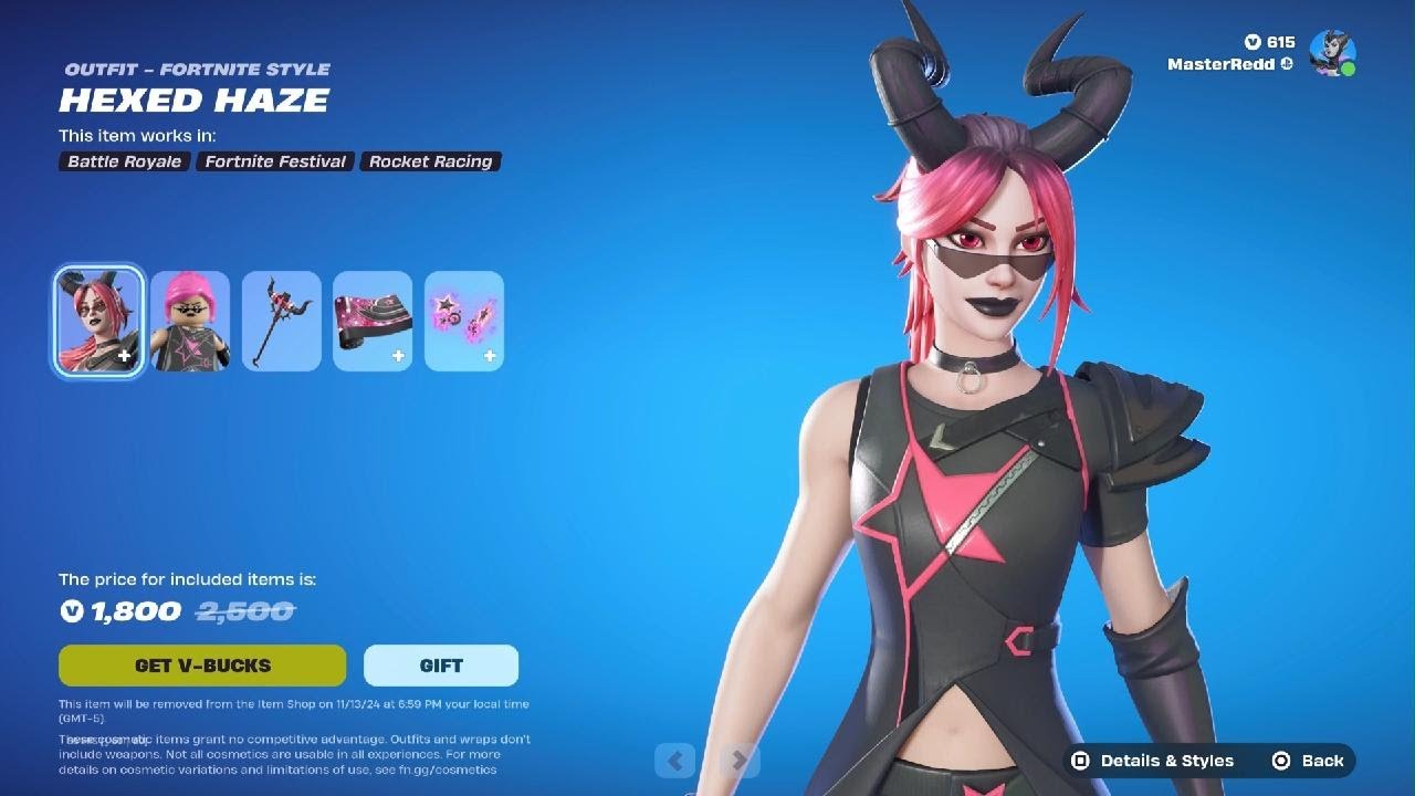 *NEW* HEXED HAZE SKIN!! [Fortnite Itemshop ] - YouTube