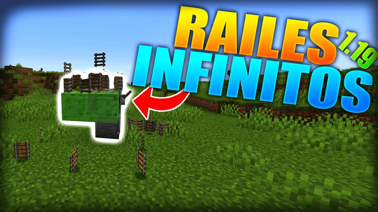 COMO DUPLICAR RAILES FACIL en MINECRAFT 1.19!! - YouTube