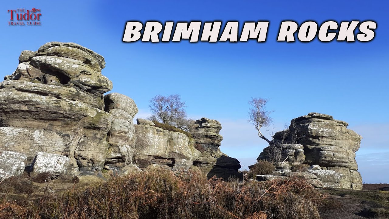 A Walk Through The National Trust Site At Brimham Rocks - YouTube