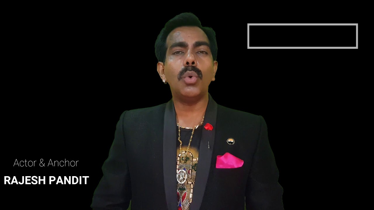 Anchor Rajesh Pandit - YouTube