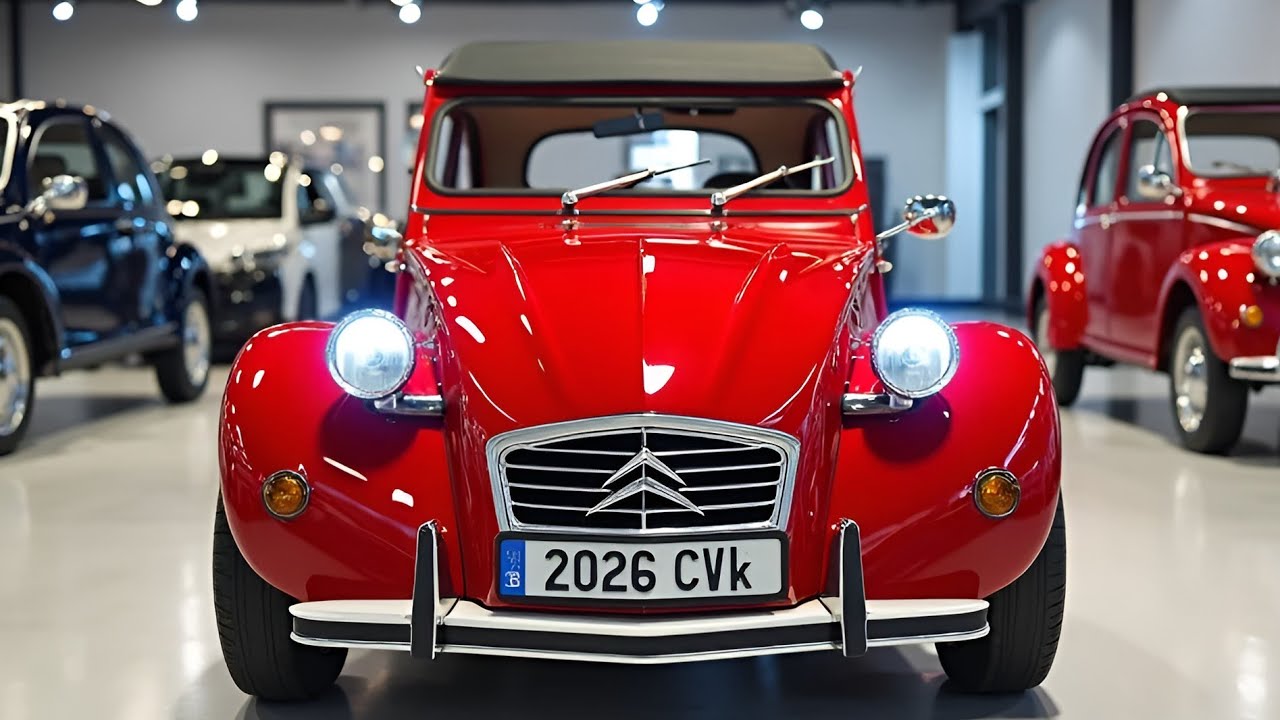 2026 Citroën 2CV Review – The ICON Is Back as an EV! - YouTube
