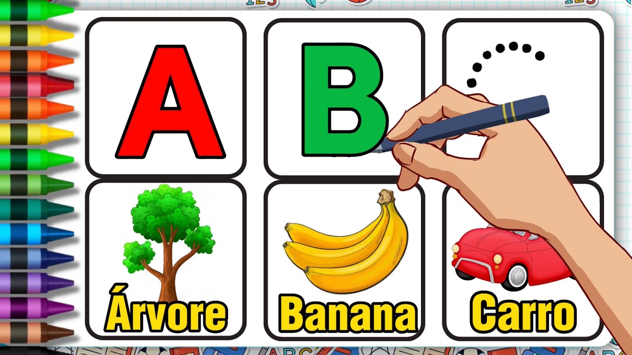 ALFABETO INFANTIL | Alfabeto A a Z - ABC for kids - learn with me - YouTube