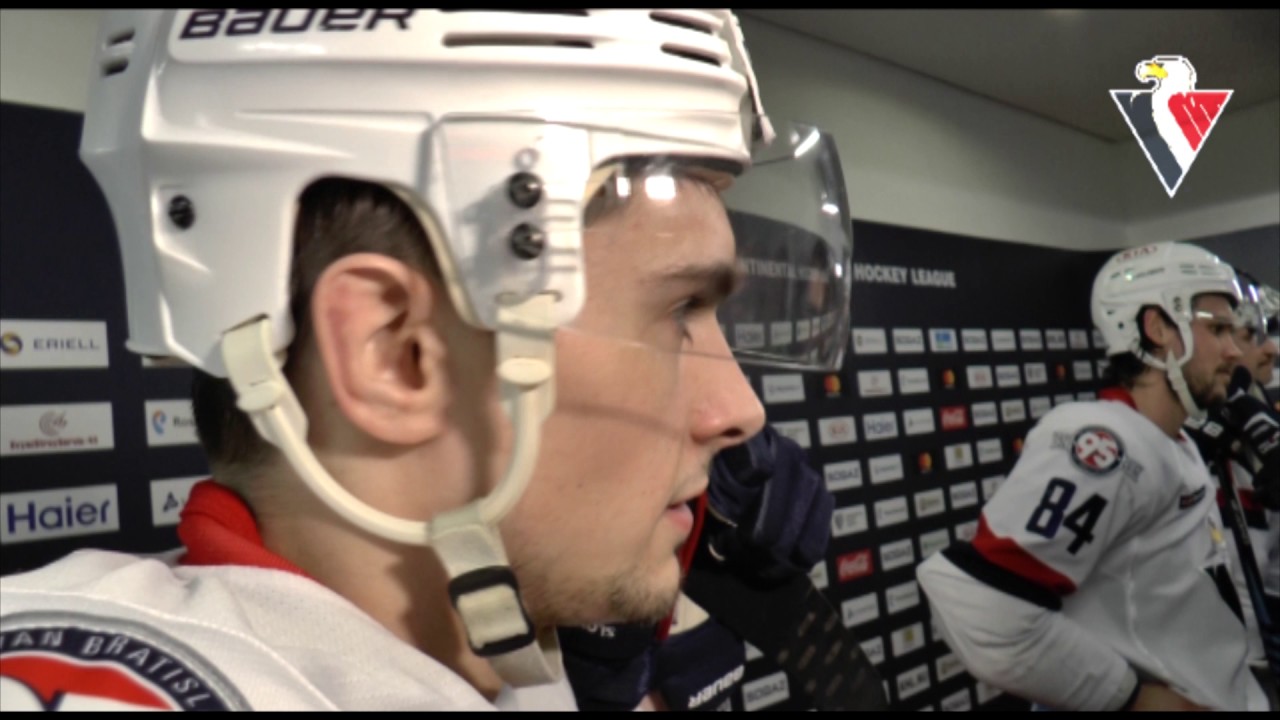 Michal Hlinka po predposlednom zápase sezóny - YouTube