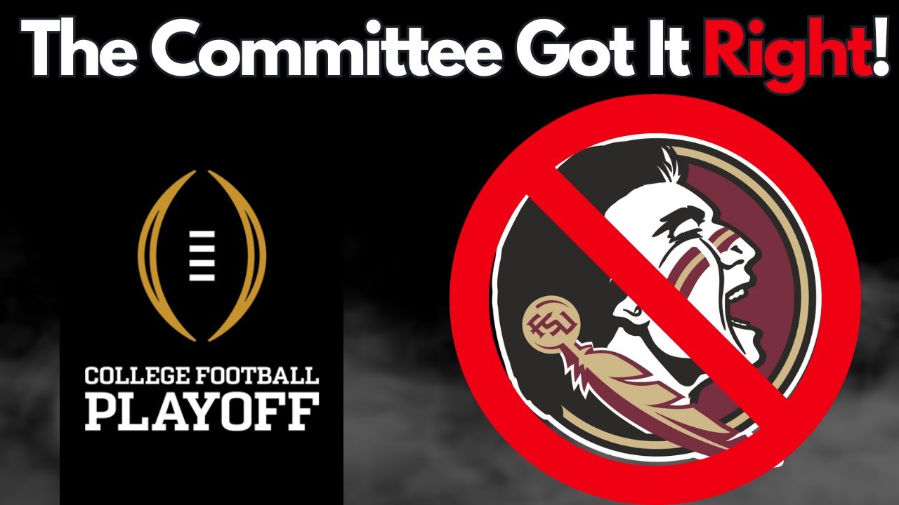 Florida State Left Out of College Football Playoff Reaction - YouTube