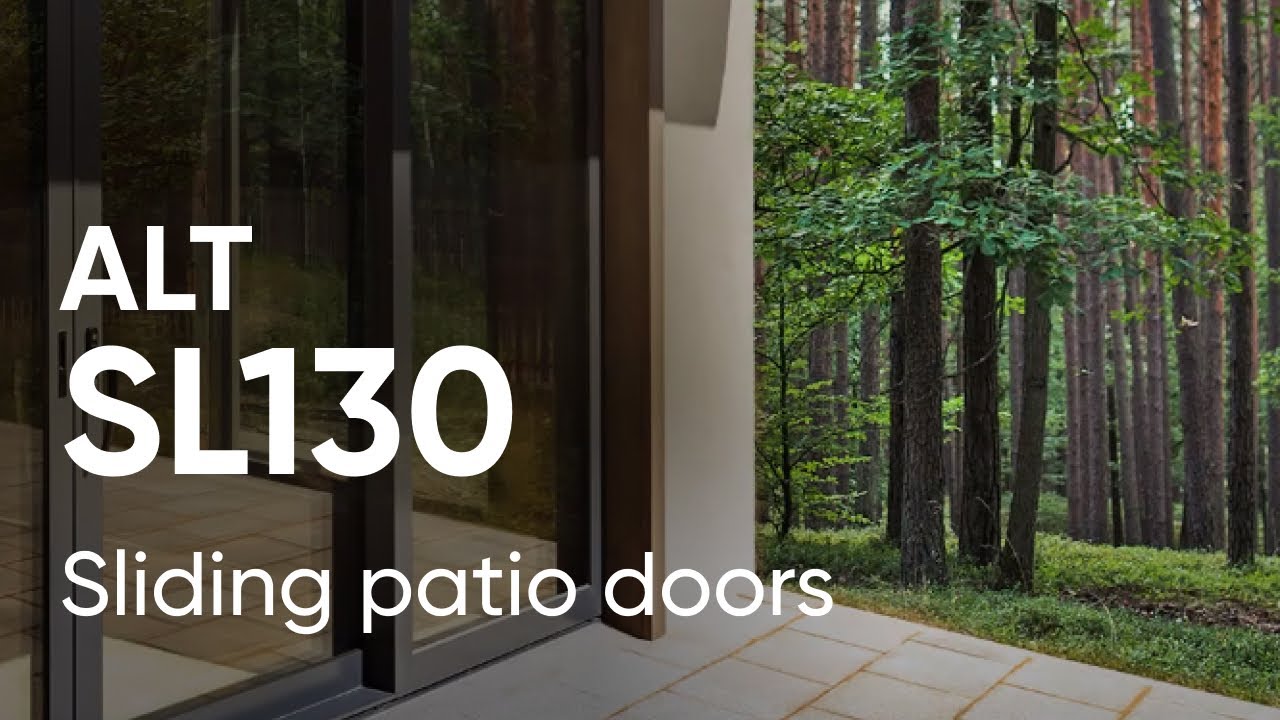 ALUTECH SL130 Lift and slide and Sliding patio doors with Slim ...