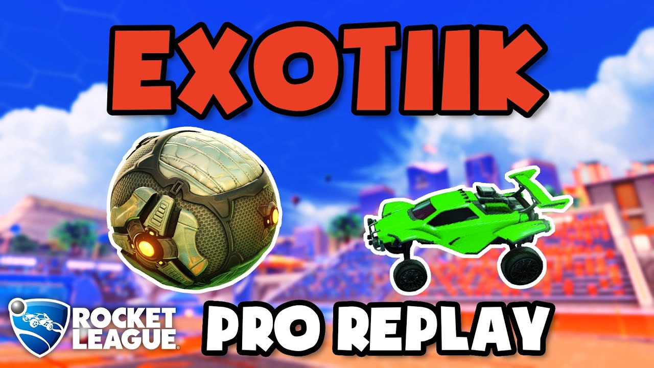 ExoTiiK Pro Ranked 2v2 POV #50 - Rocket League Replays - YouTube