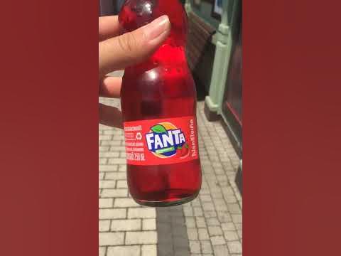 Фанта с клубникой из Тайланда - YouTube