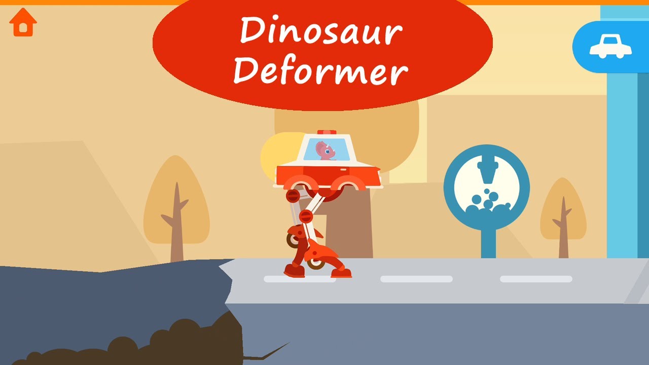 Dinosaur Deformer - Switch the car to morphing mode and explore ...