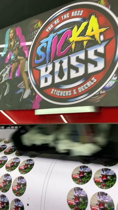 Stickaboss - Quality Stickers and Decals 💗 - YouTube