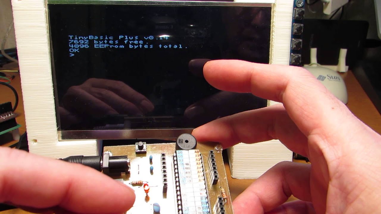 Arduino Based Fully Standalone Computer Running Basic Youtube 