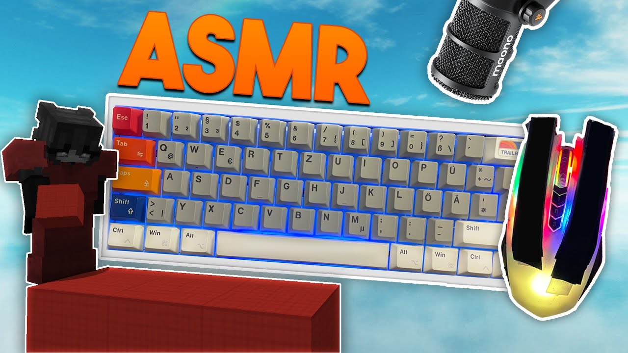My New Microphone & Minecraft ASMR [Maono PD400X] - YouTube