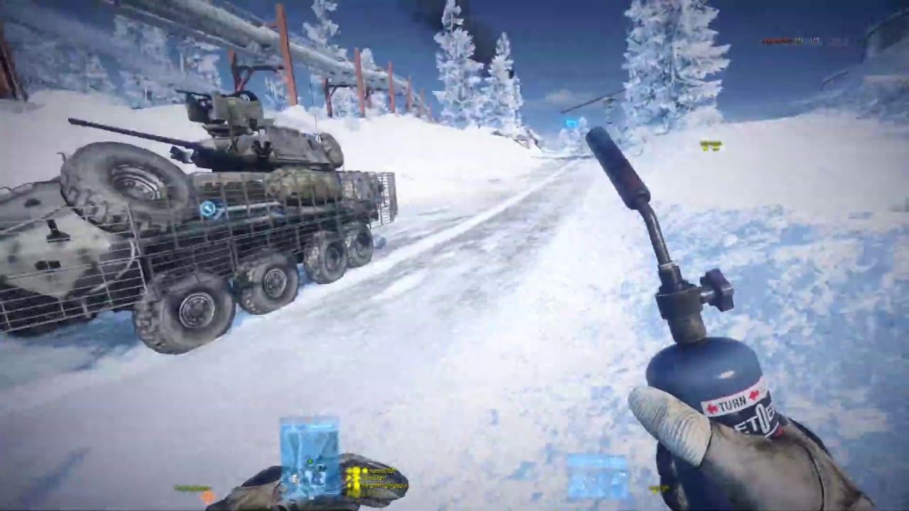 Battlefield 3 Rush Sabalan Pipeline Tank Gunner Gameplay Flawless 8-0 ...