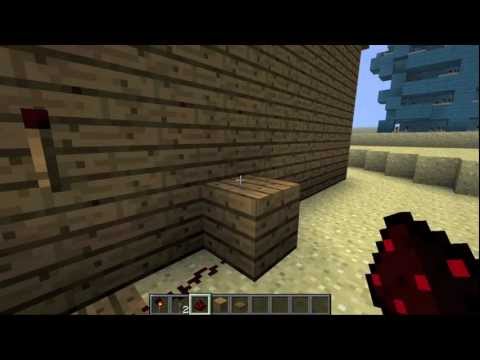 Minecraft - How to make Trapdoor Stairs+Minecraft TV with AntVenom :3 ...