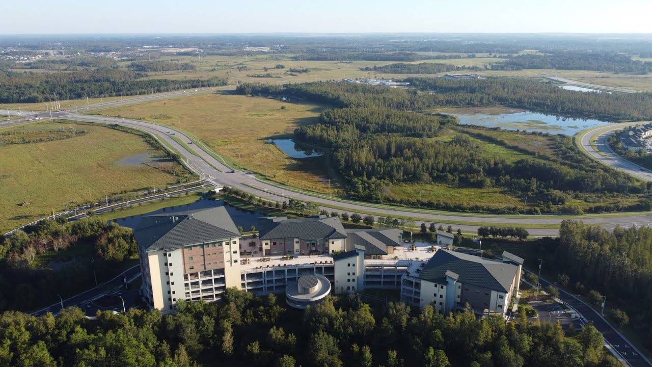 Pasco Hernando State College Porter Campus at Wiregrass Ranch Drone ...
