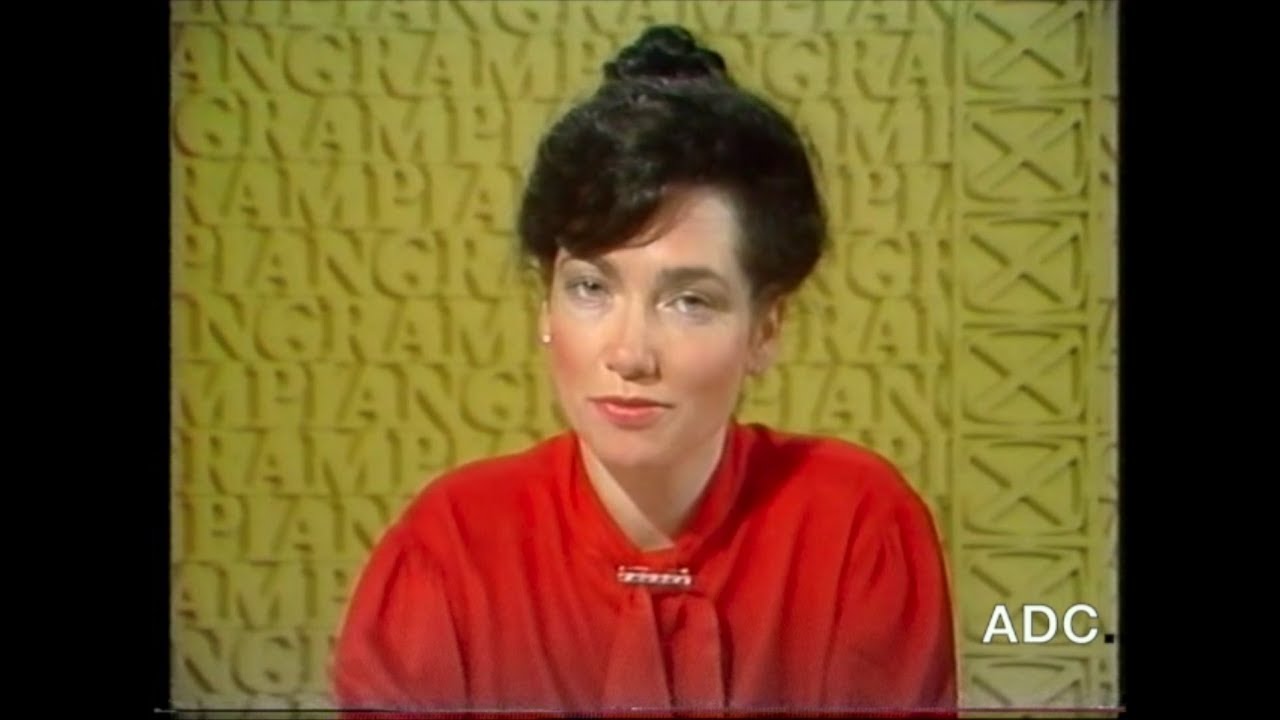 Grampian TV in vision Announcer Anna Maria Ashe 11th September 1984 ...