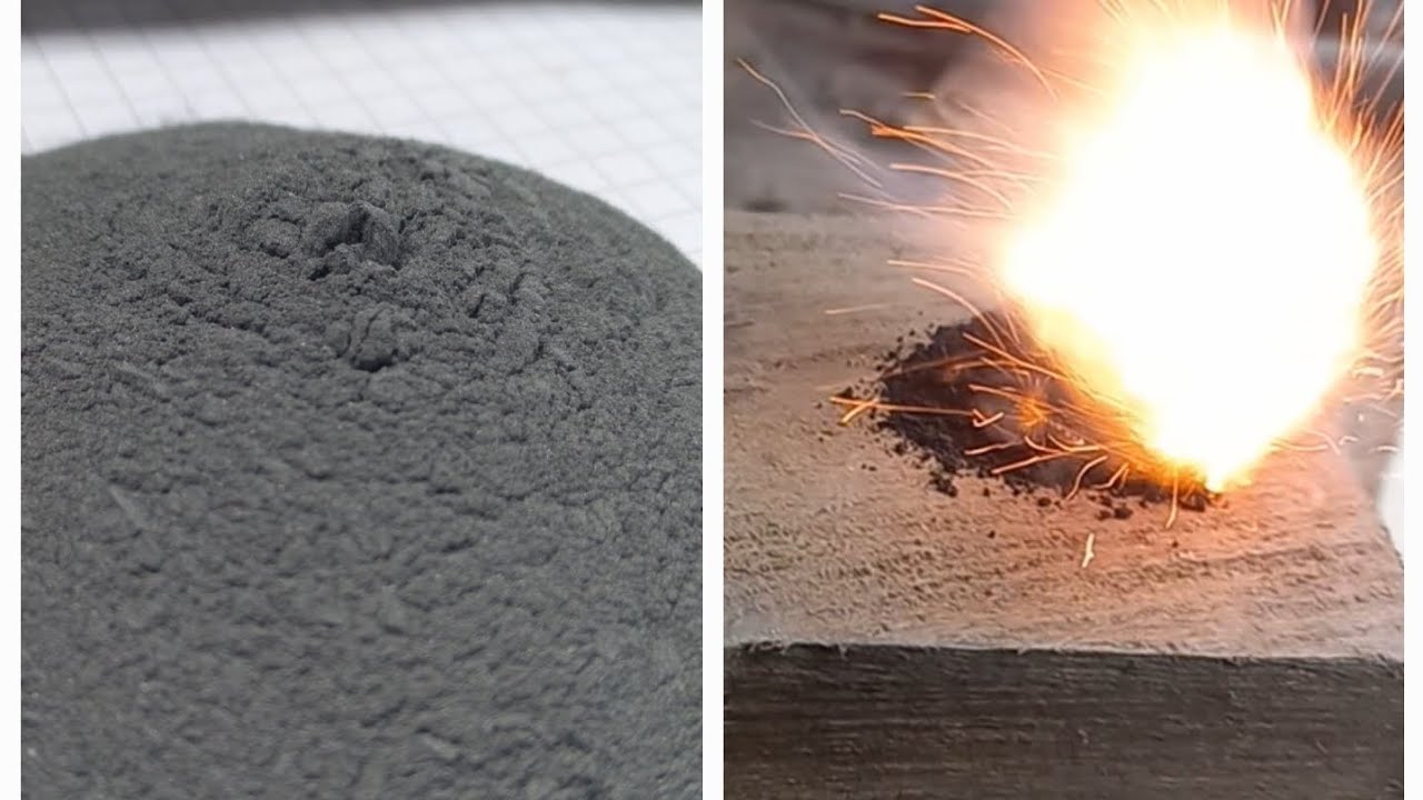 CÓMO HACER PÓLVORA FLASH (FLASH POWDER)🧨🔥 - YouTube