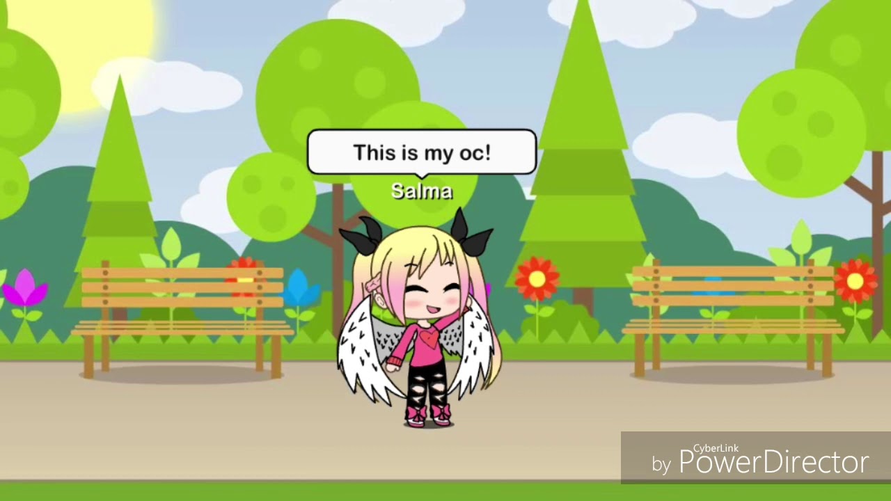 First ever gacha video and my oc! - YouTube