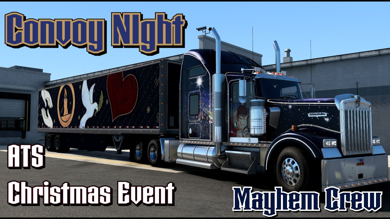 American Truck Simulator - 2022 ATS Christmas Event - Hauling Gifts to ...