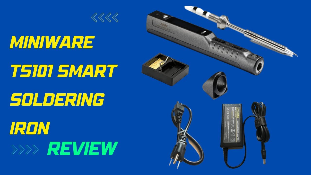 Miniware TS101: The Ultimate Smart Soldering Iron? Full Review - YouTube