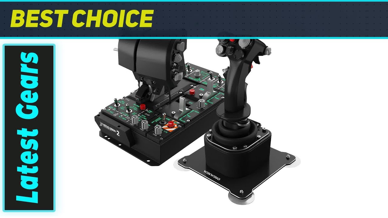 WINWING Orion2 HOTAS MAX: The Ultimate Flight Sim Controller? - YouTube