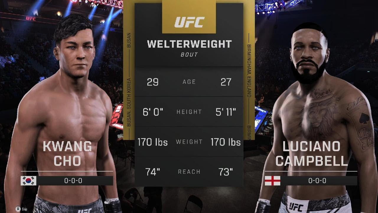 Kwang Cho Vs Luciano Campbell - YouTube