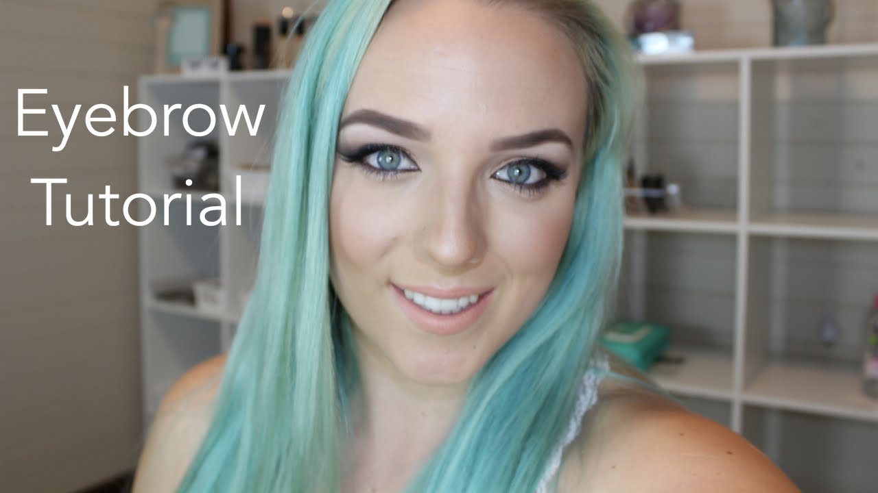 Eyebrow Tutorial - YouTube