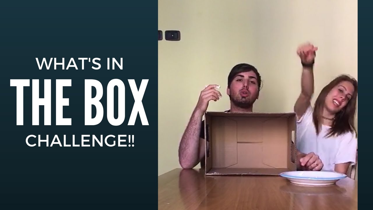 WHAT'S IN THE BOX CHALLENGE! ;) - YouTube