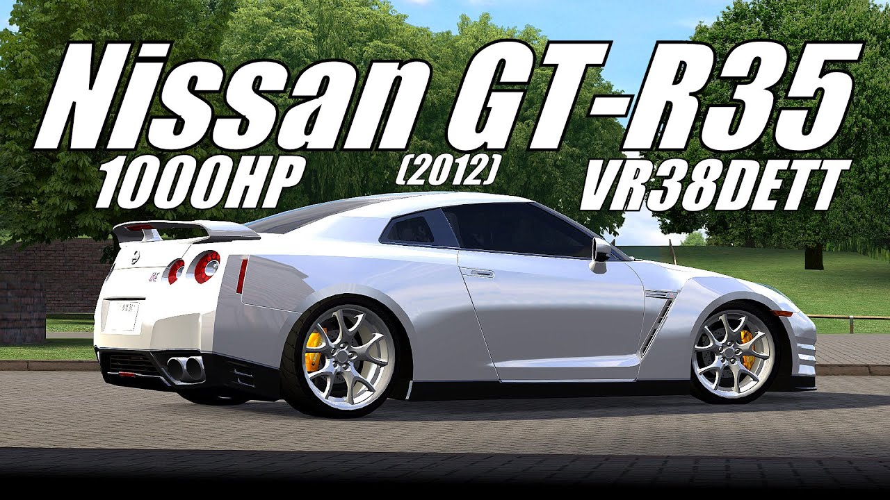 LFS - Nissan GTR R35 VR38DETT 1000hp (2012) | Logitech G29 Gameplay ...