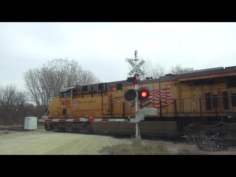 UP 7480 North MCBSS Filmed At North Kasper Siding (11-8-2023) - YouTube