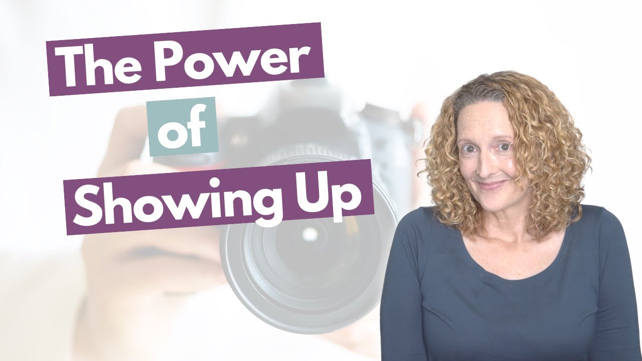 Showing up with your imperfect photos - YouTube