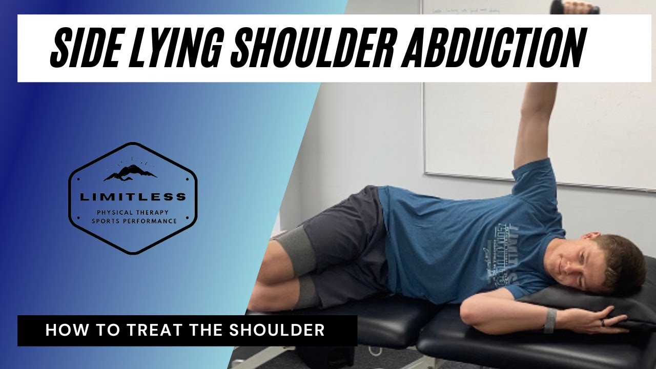 SIDE LYING SHOULDER ABDUCTION - YouTube