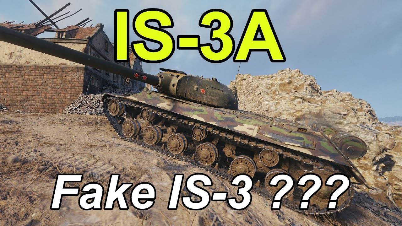 WOT IS-3A 6.813 Damage World of Tanks - YouTube